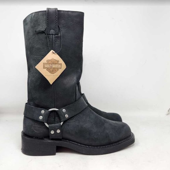Harley-Davidson | Shoes | Mens 9 Harley Davidison Bowden Harness Black ...